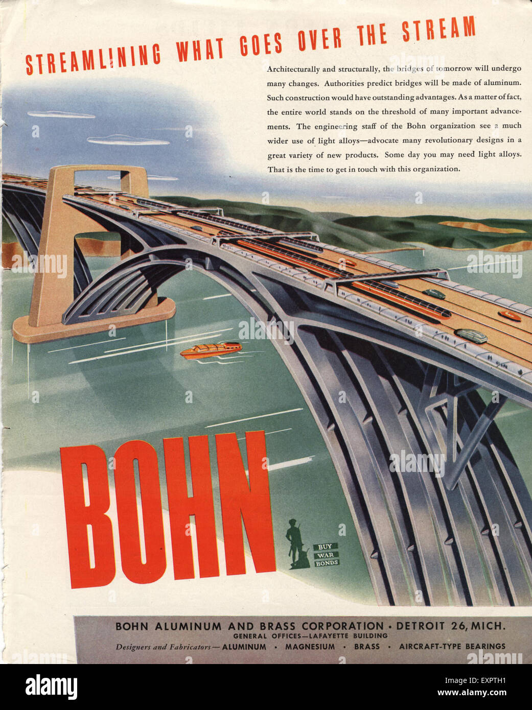 1940s usa bohn aluminium corporation hi-res stock photography and ...