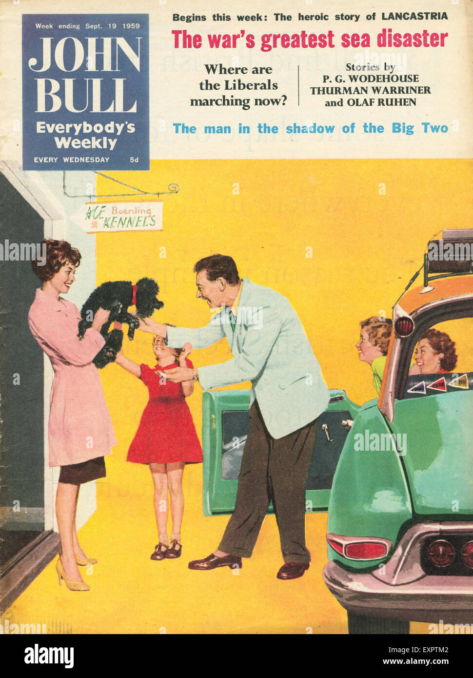 John bull magazine cover hi-res stock photography and images - Alamy