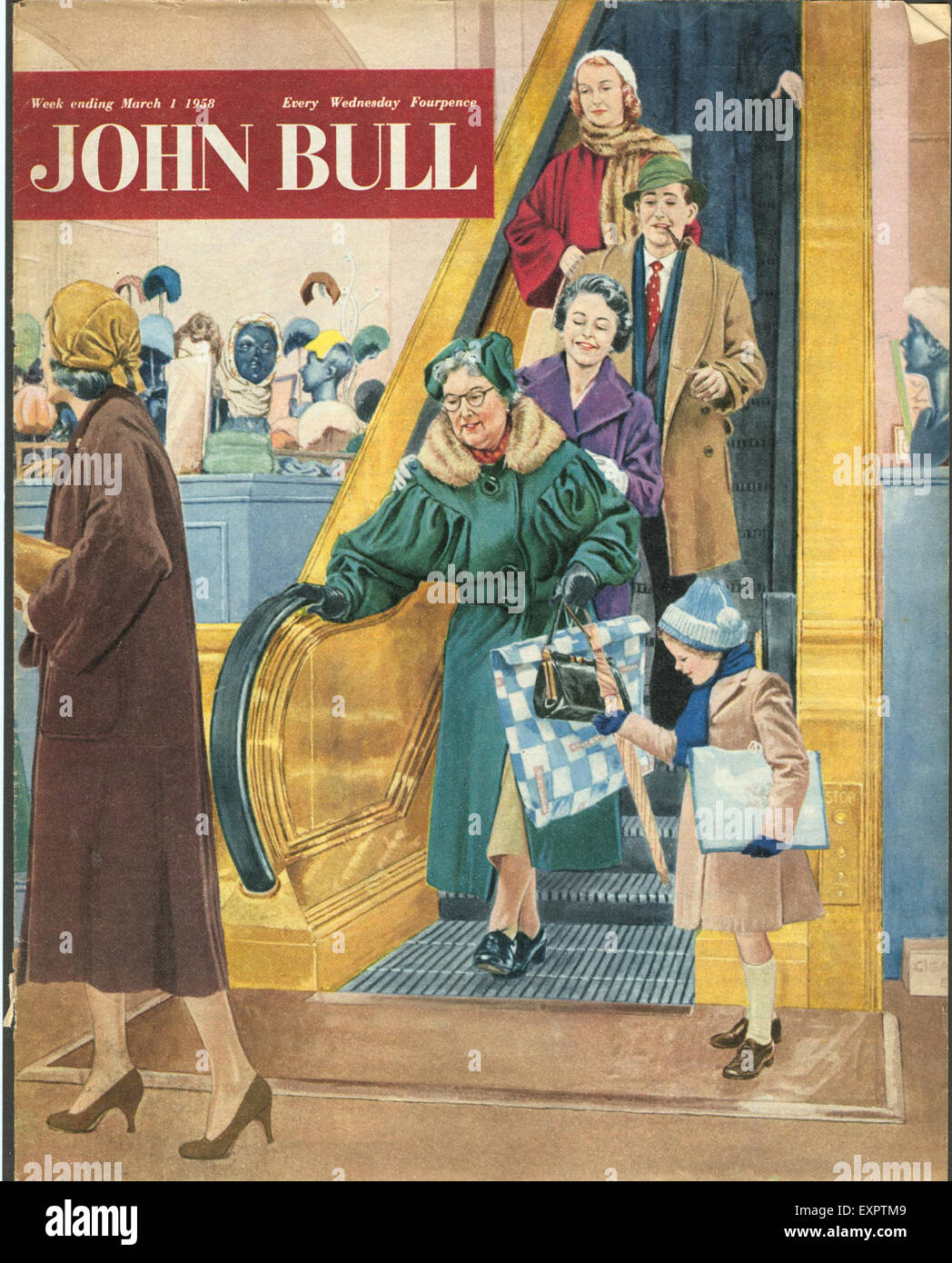 John bull magazine hi-res stock photography and images - Alamy