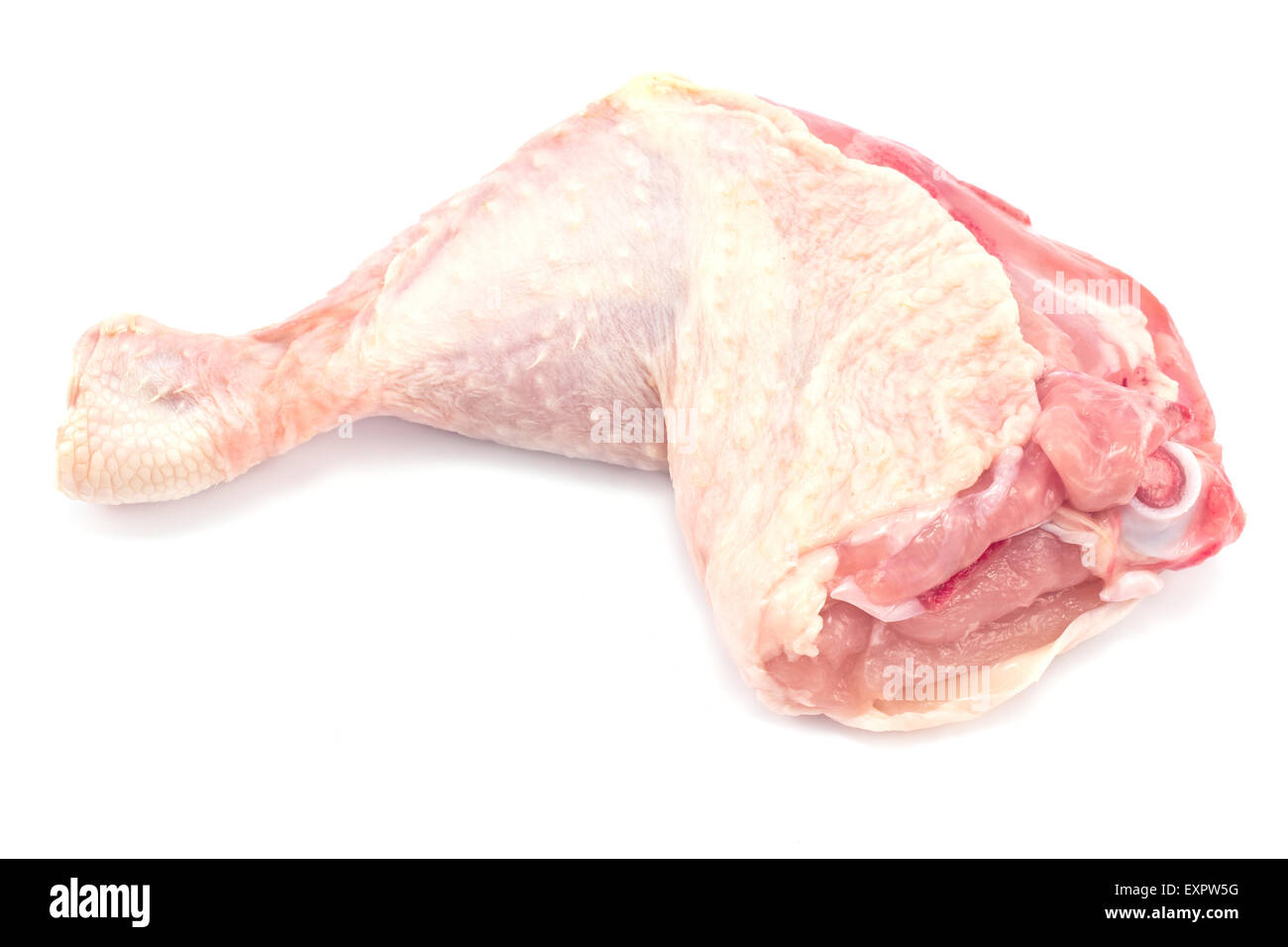Uncooked chicken legs Cut Out Stock Images & Pictures - Alamy