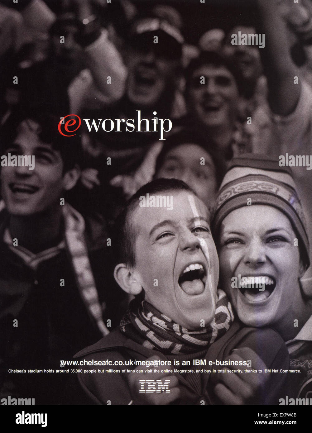 2000s UK Chelsea Football Clubs Magazine Advert Stock Photo - Alamy