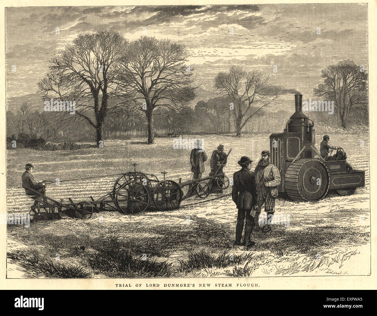 Steam ploughs hi-res stock photography and images - Alamy