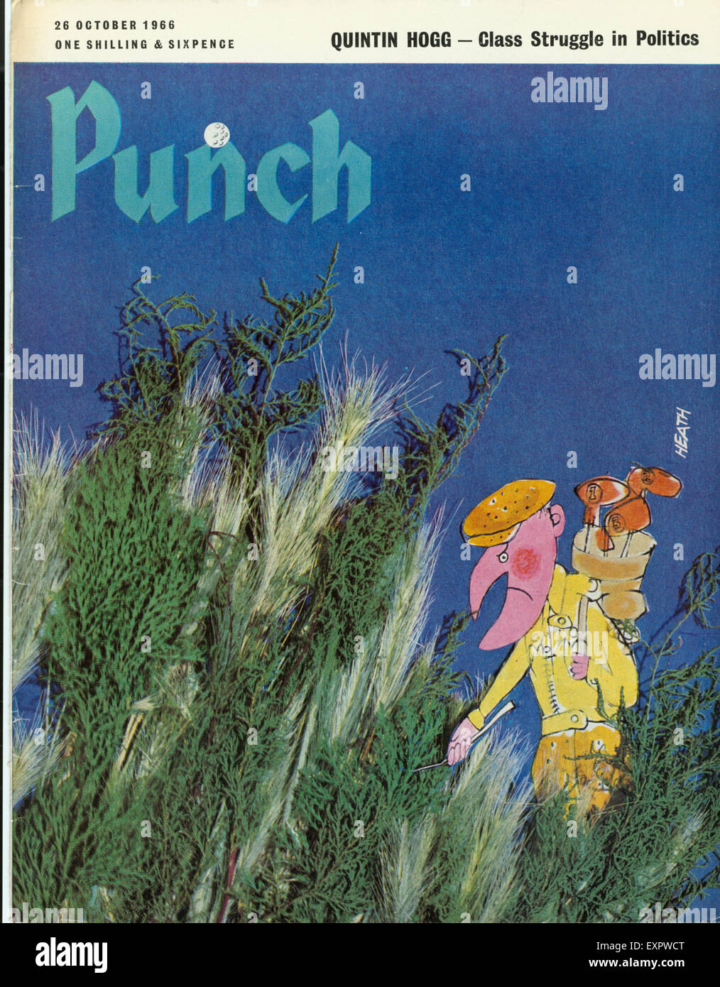 1960s uk punch magazine cover hi-res stock photography and images - Alamy