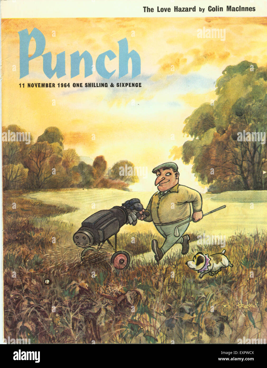 1960s UK Copyright Punch Magazine Magazine Cover Stock Photo - Alamy