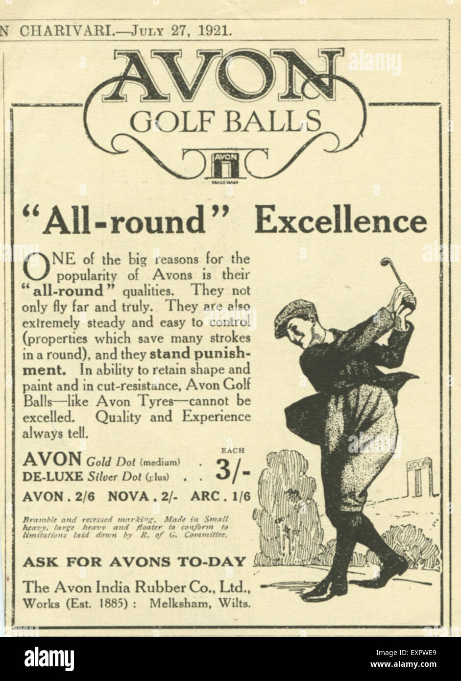 1920s uk golf 1920s magazine hi-res stock photography and images - Alamy