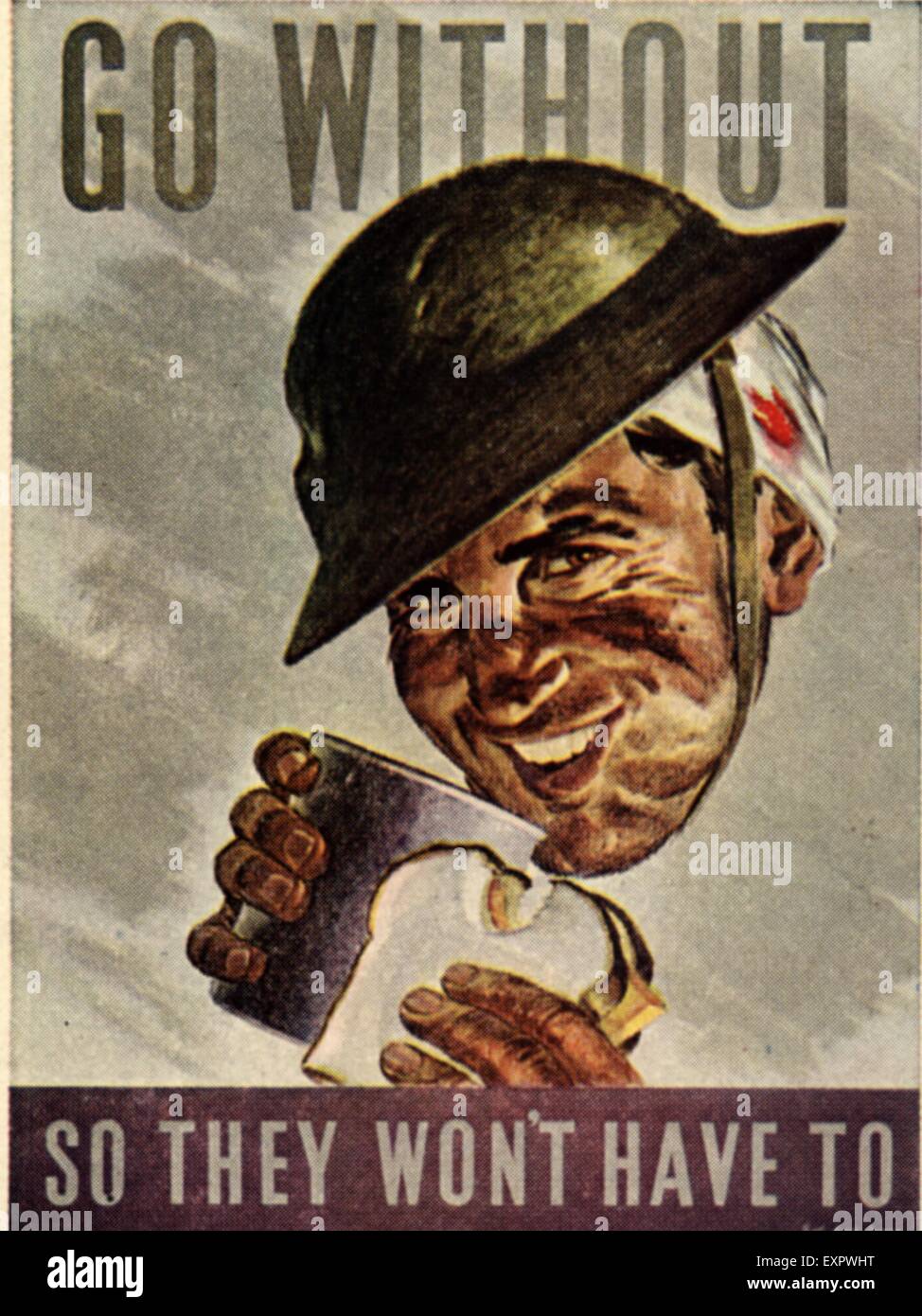 1940s usa rationing propaganda ww2 hi-res stock photography and images ...