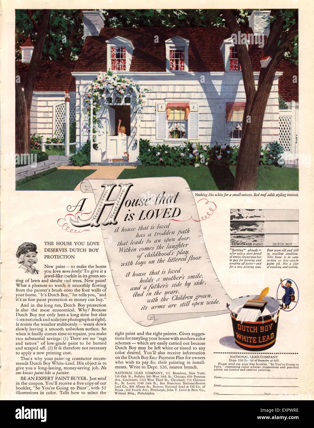 Home advert hi-res stock photography and images - Alamy