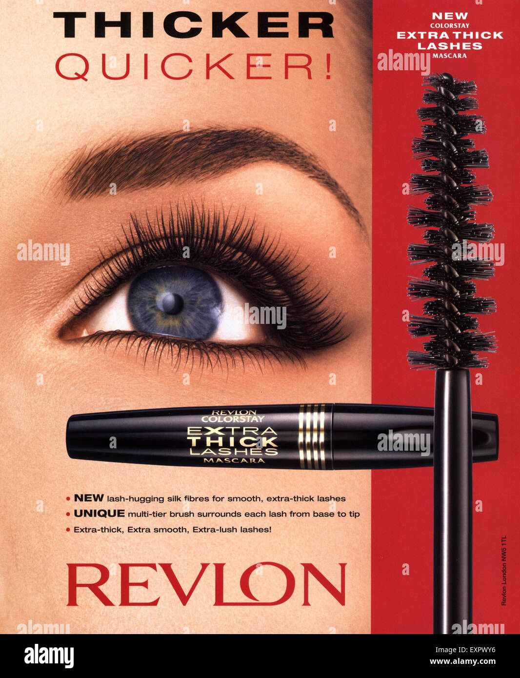 2000s uk revlon magazine advert hi-res stock photography and images - Alamy
