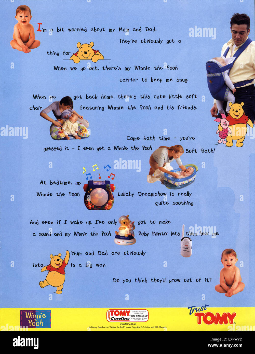 2000s UK Tomy Toys Magazine Advert Stock Photo - Alamy