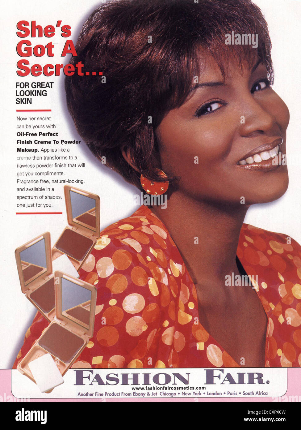 2000s UK Fashion Fair Magazine Advert Stock Photo - Alamy