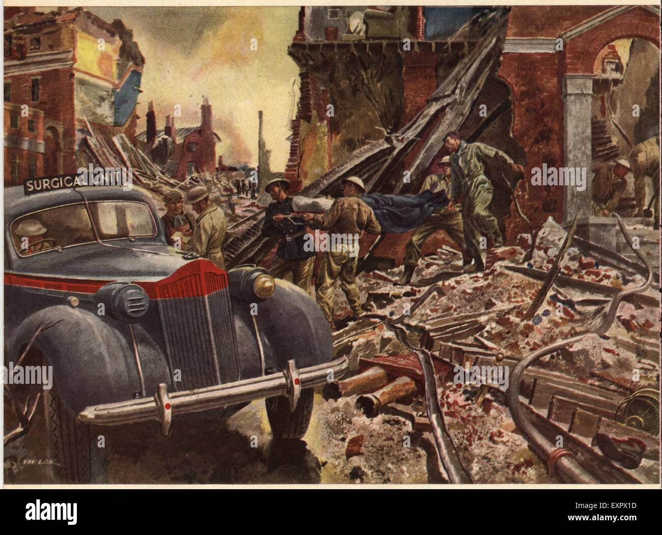 Ww2 blitz hi-res stock photography and images - Alamy