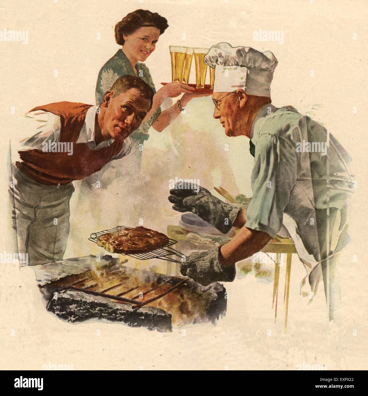 1940s Cooking High Resolution Stock Photography and Images - Alamy