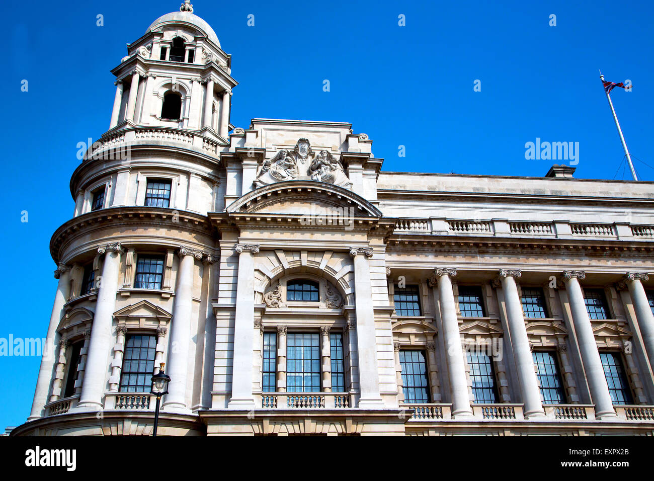 old architecture in england london europe wall and history Stock Photo ...