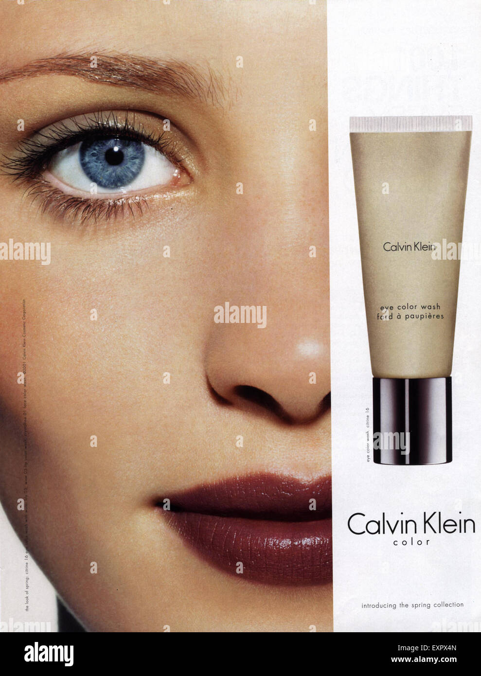 2000s UK Calvin Klein Magazine Advert Stock Photo - Alamy