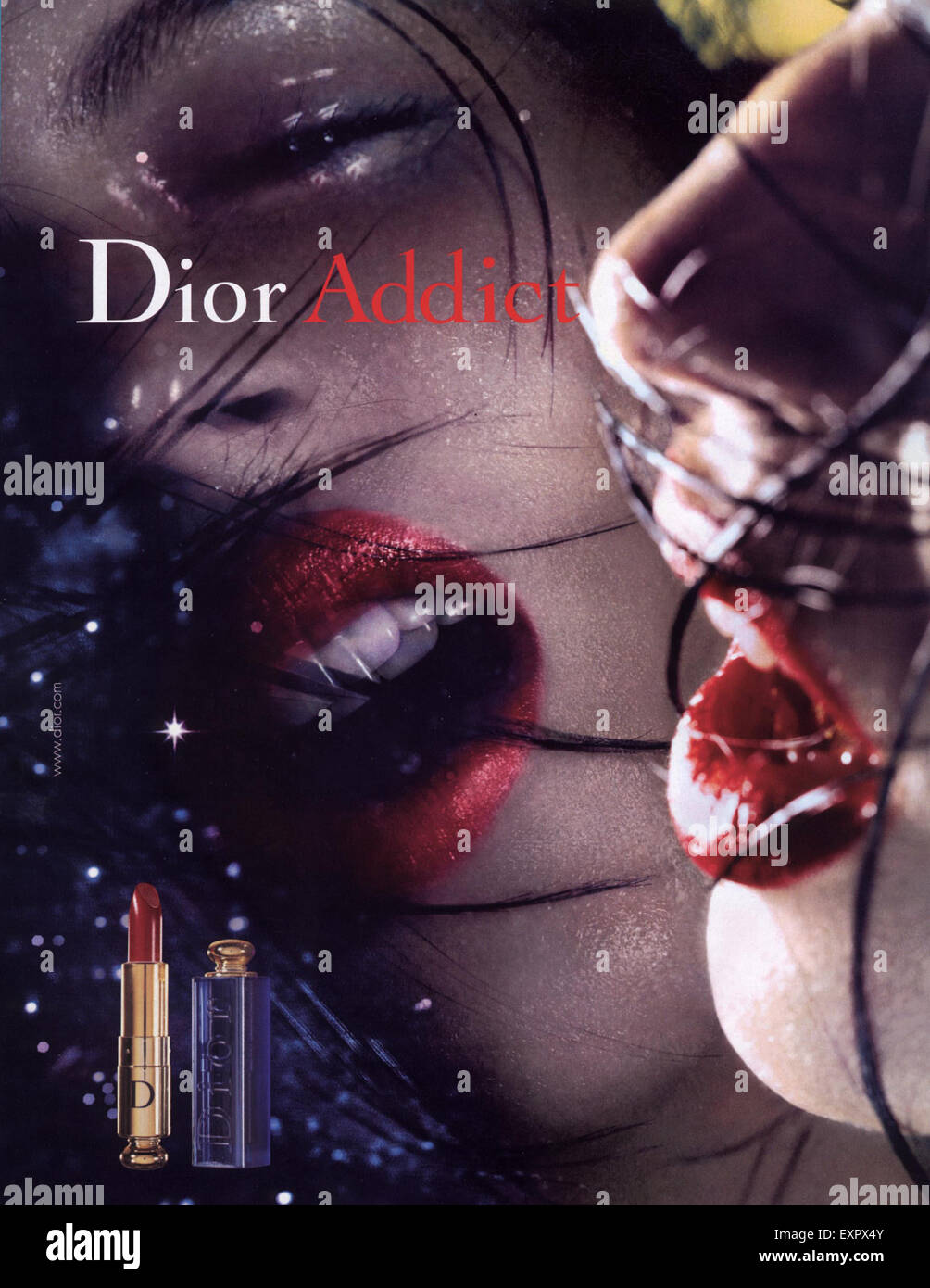 2000s UK Christian Dior Magazine Advert Stock Photo - Alamy