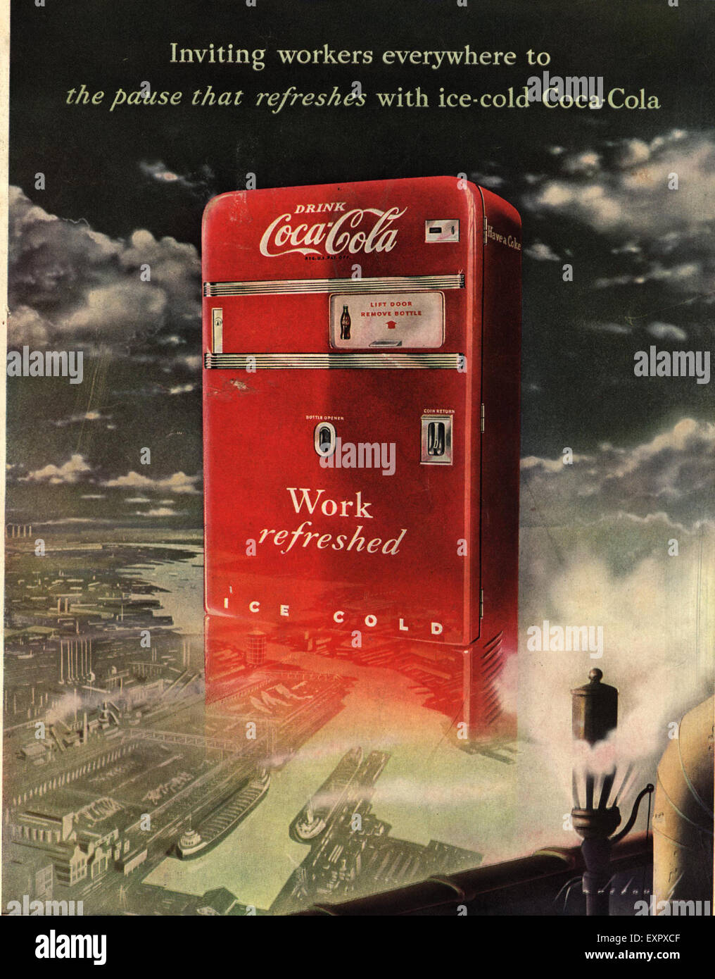 1940s usa coca cola hi-res stock photography and images - Alamy