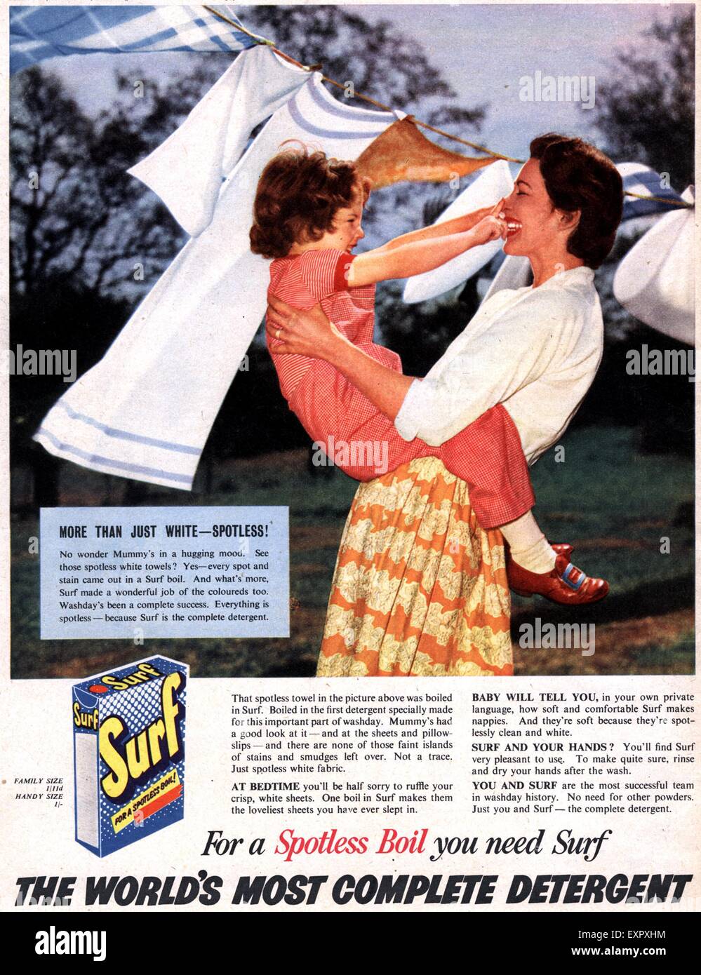 Surf washing powder hi-res stock photography and images - Alamy