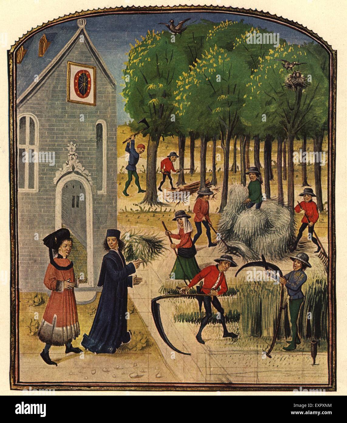 1840s & Pre UK Farms Farming Book Plate Stock Photo - Alamy