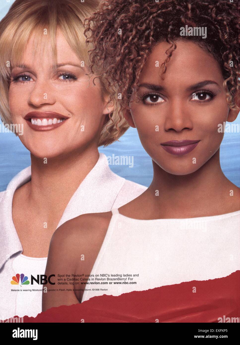 1990s USA Revlon Magazine Advert Stock Photo - Alamy
