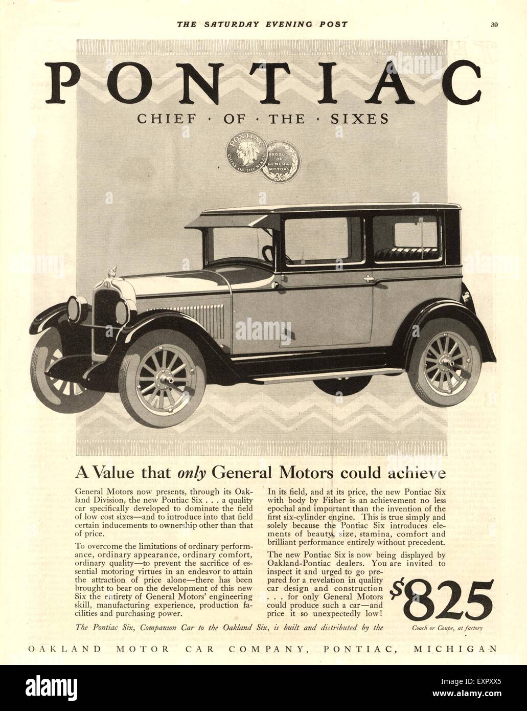 1926 Pontiac High Resolution Stock Photography and Images - Alamy