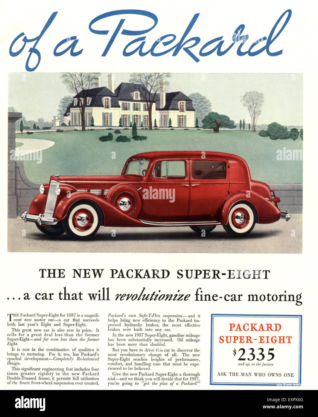 1937 Packard High Resolution Stock Photography and Images - Alamy