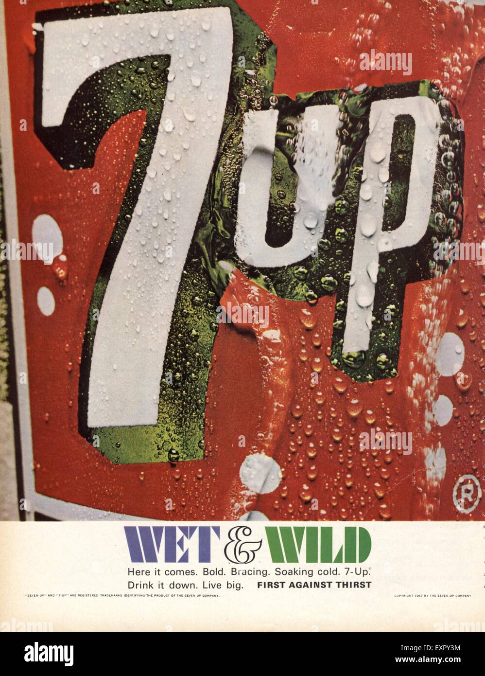 7up advert hi-res stock photography and images - Alamy