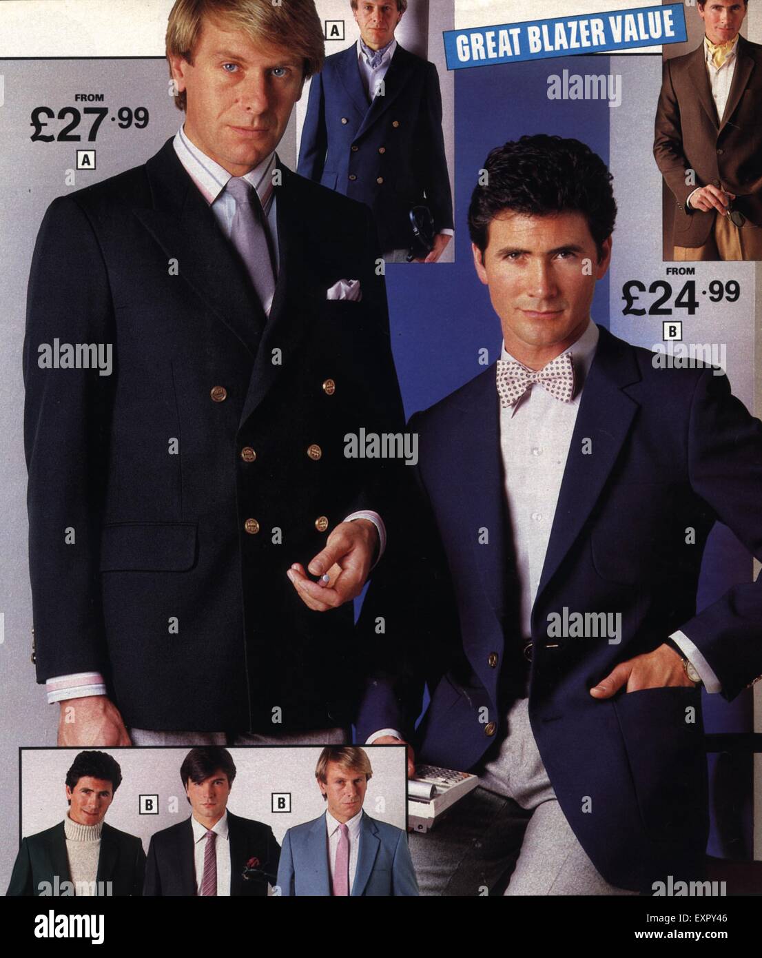 Uk fashion 1980s hi-res stock photography and images - Alamy
