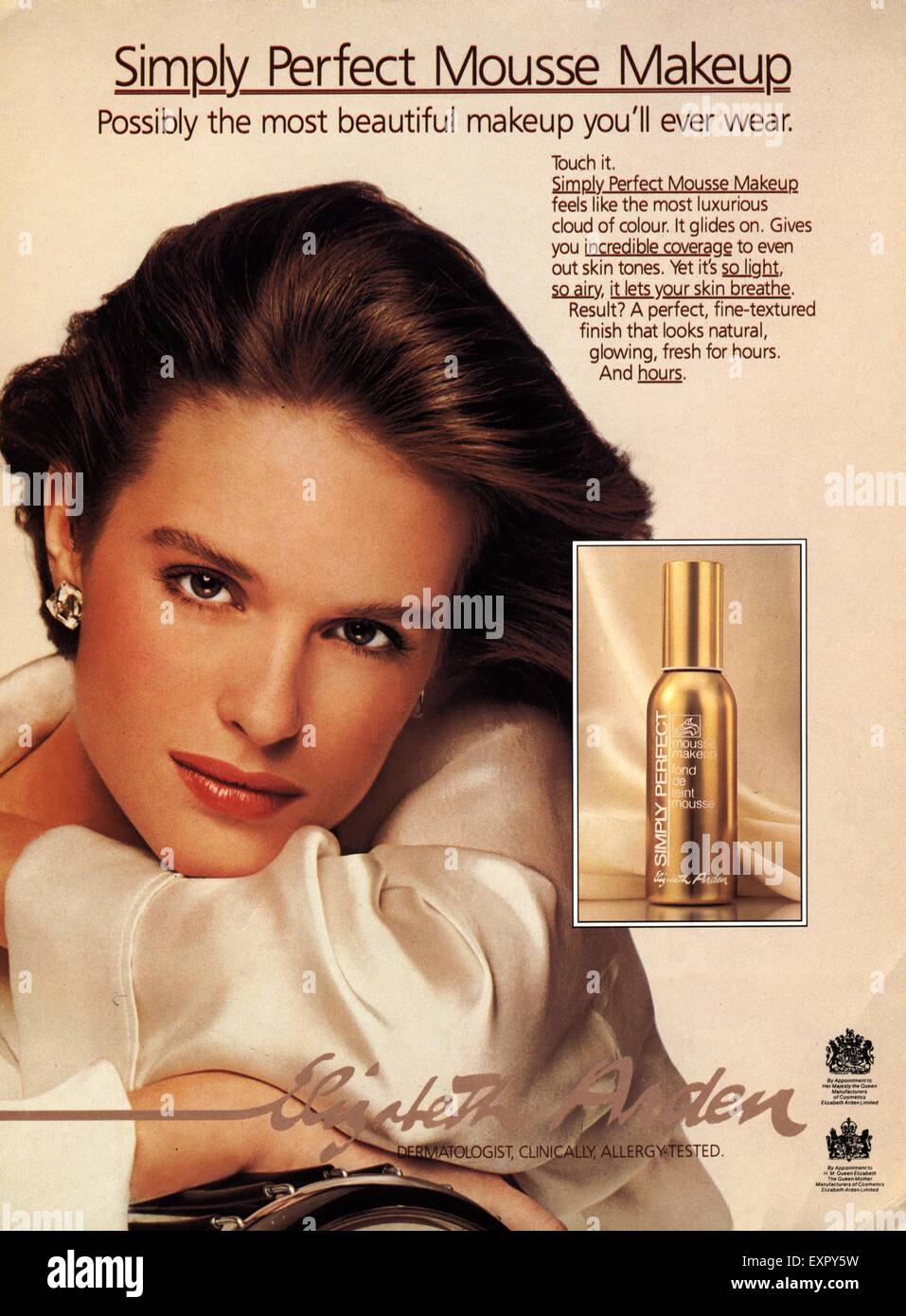 Elizabeth Arden Advert High Resolution Stock Photography and Images - Alamy
