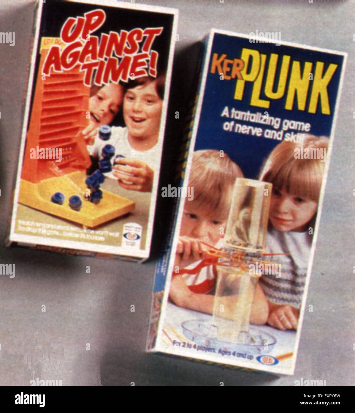 1980s UK Ker Plunk Kerplunk Magazine Advert Stock Photo - Alamy