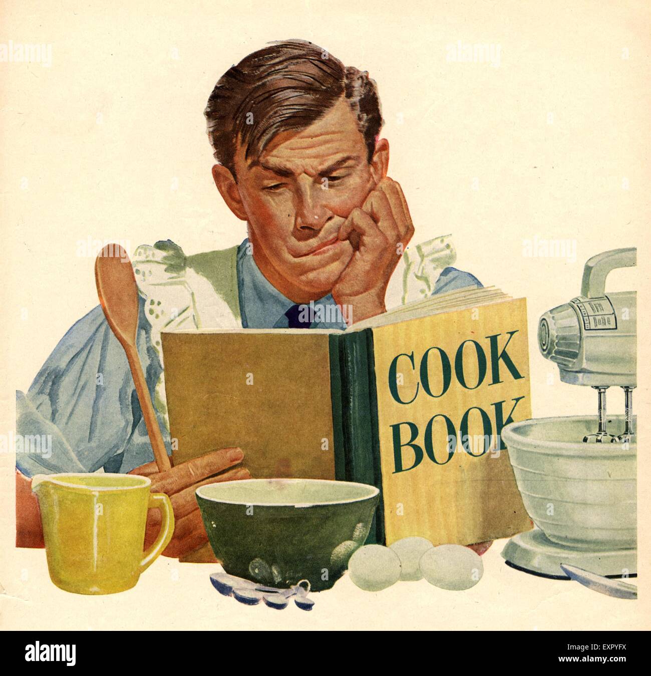 1950s USA Jello Magazine Advert (detail Stock Photo - Alamy