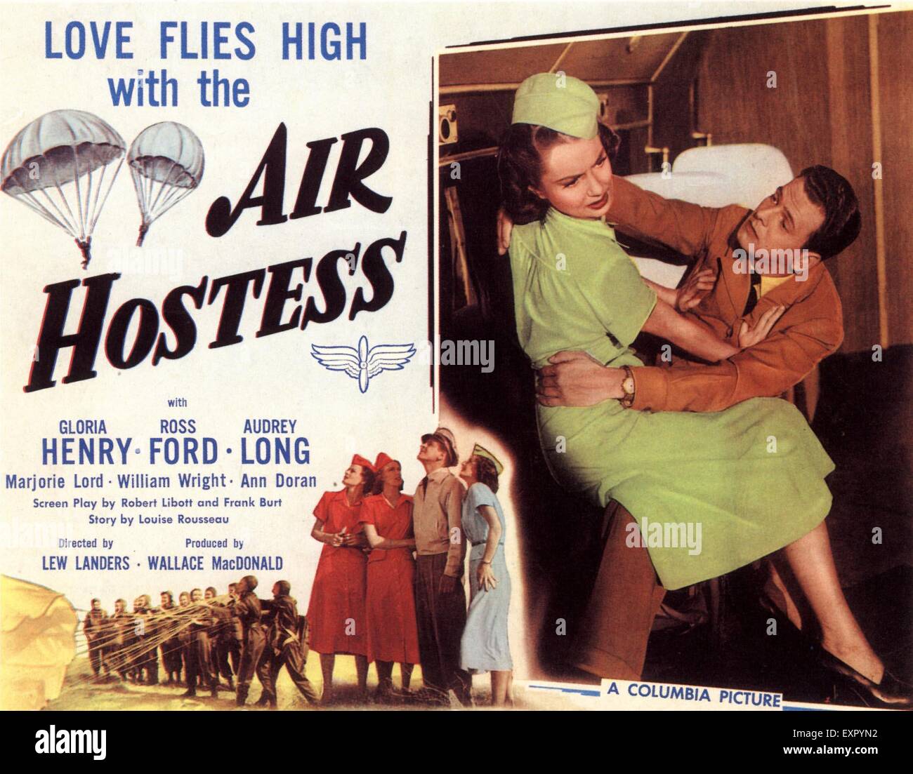 1950s USA Columbia Film Poster Stock Photo - Alamy