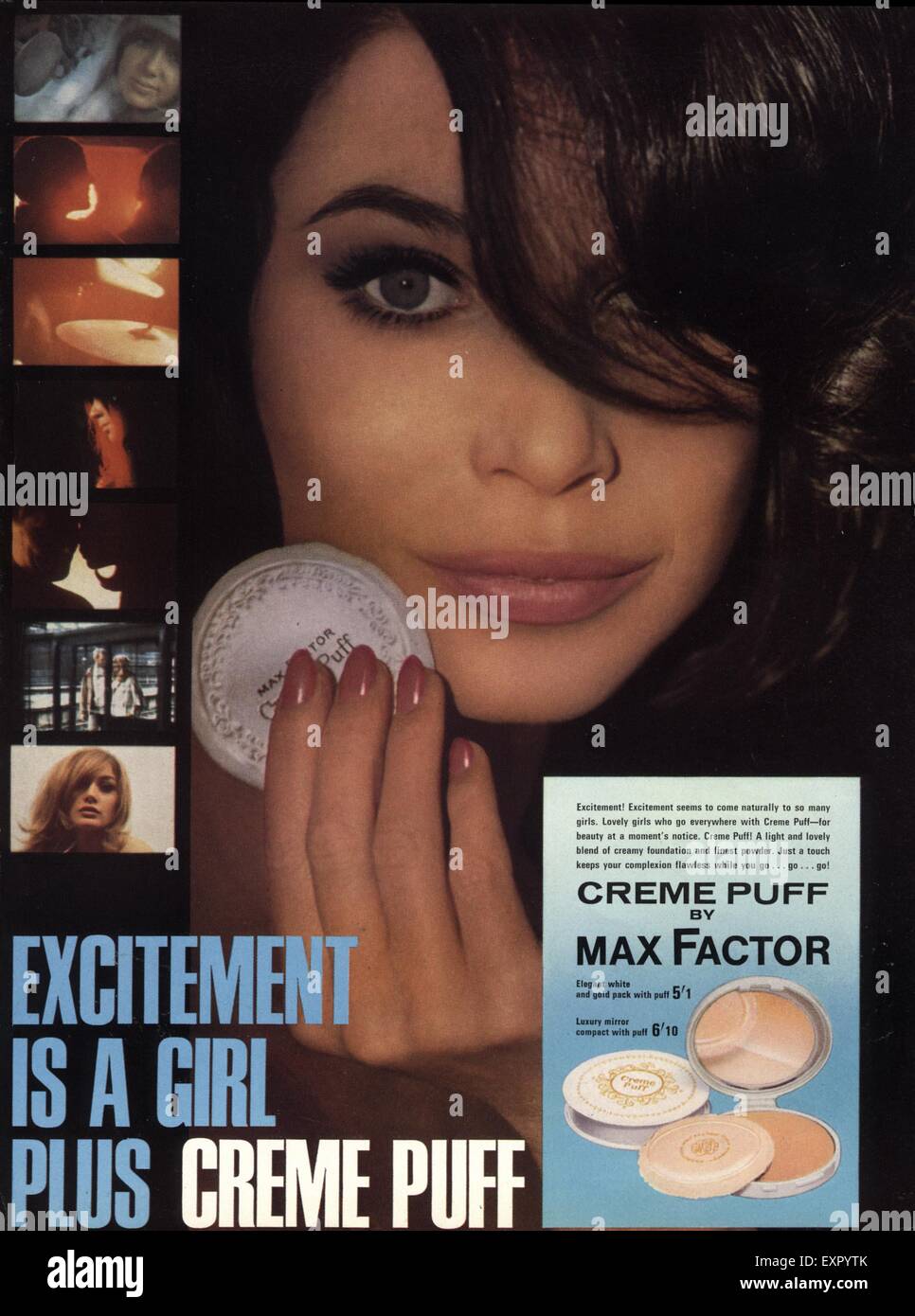 Max factor 1960s hi-res stock photography and images - Alamy