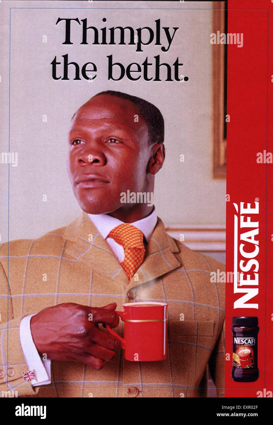 Nescafe advert hi-res stock photography and images - Alamy