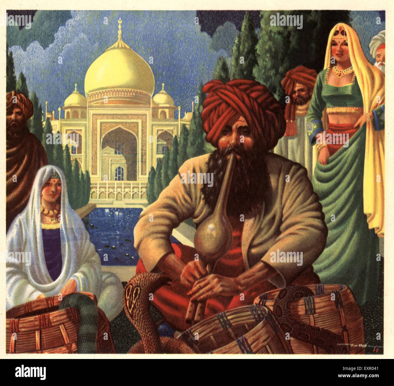 1900s UK India The British Empire Last Days Raj Magazine Advert (detail ...