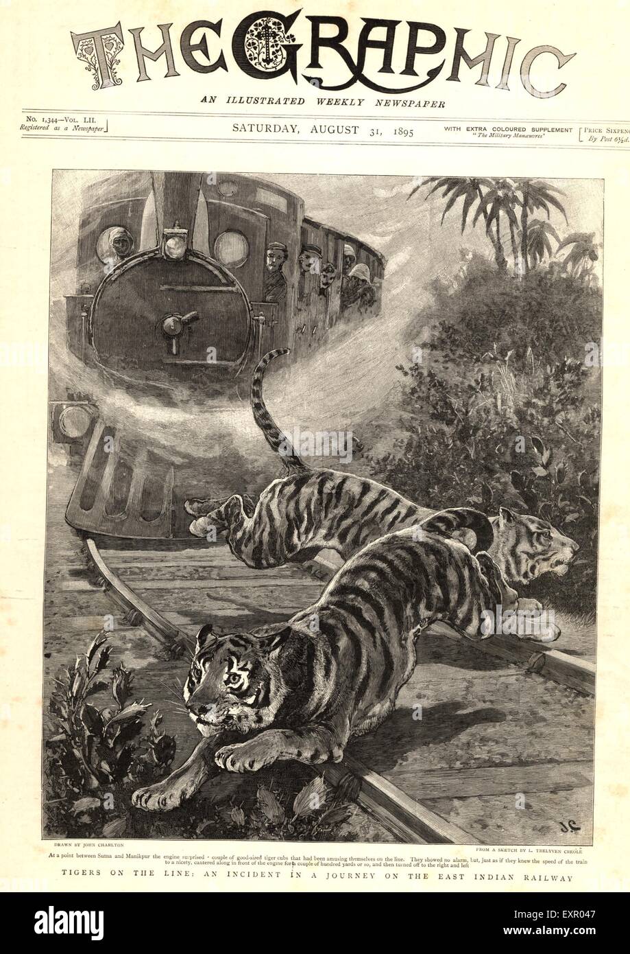 1890s UK India The British Empire Last Days Raj Magazine Plate Stock ...