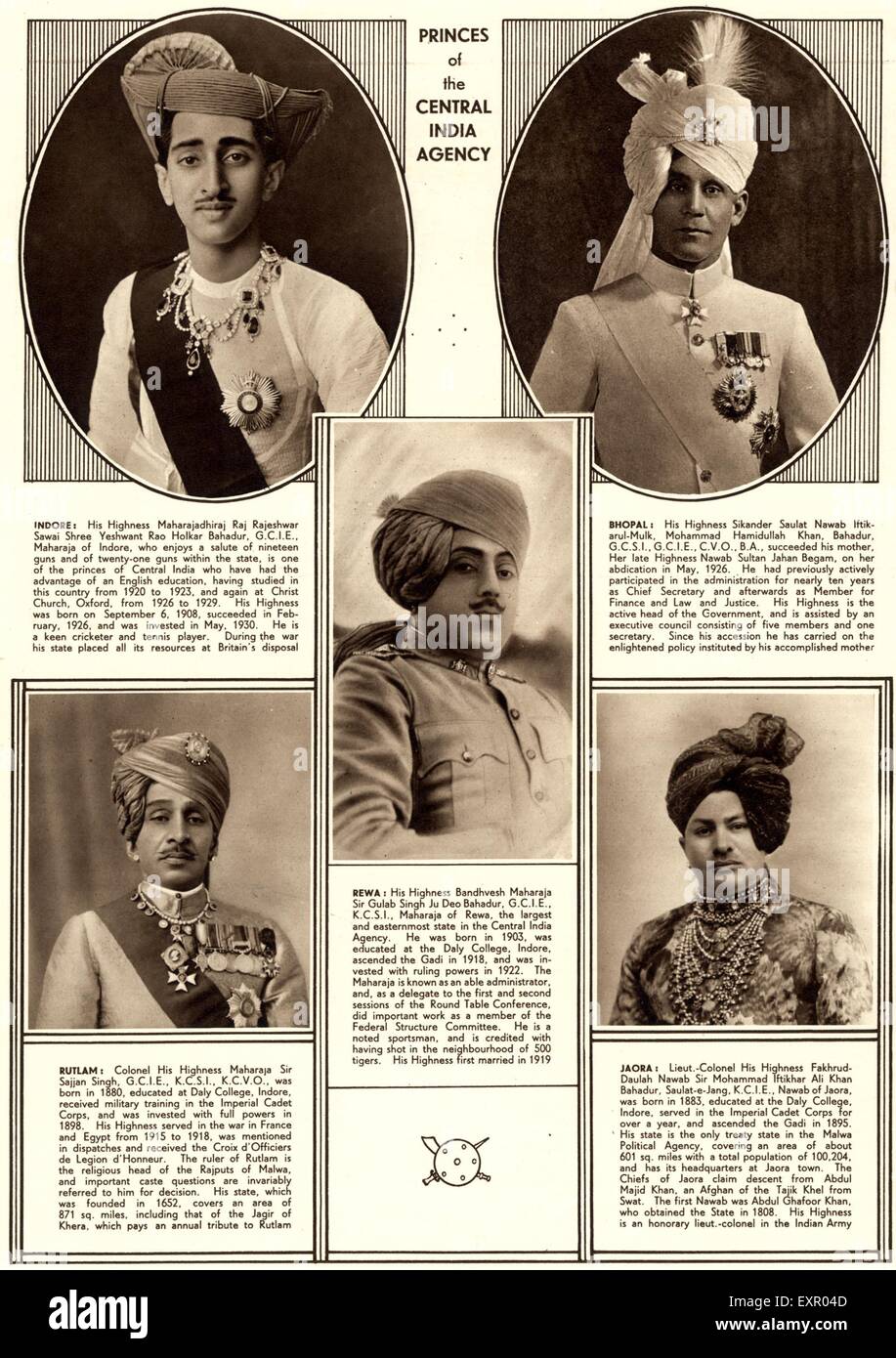 1910s UK India The British Empire Last Days Raj Magazine Plate Stock ...