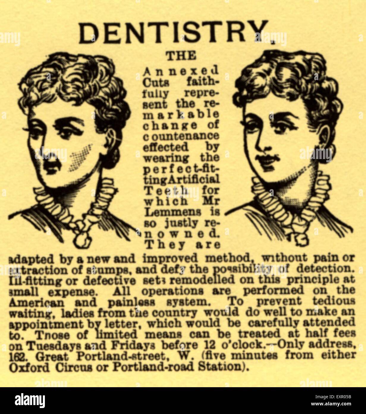 1890s UK Victorian Medical Magazine Advert Stock Photo - Alamy