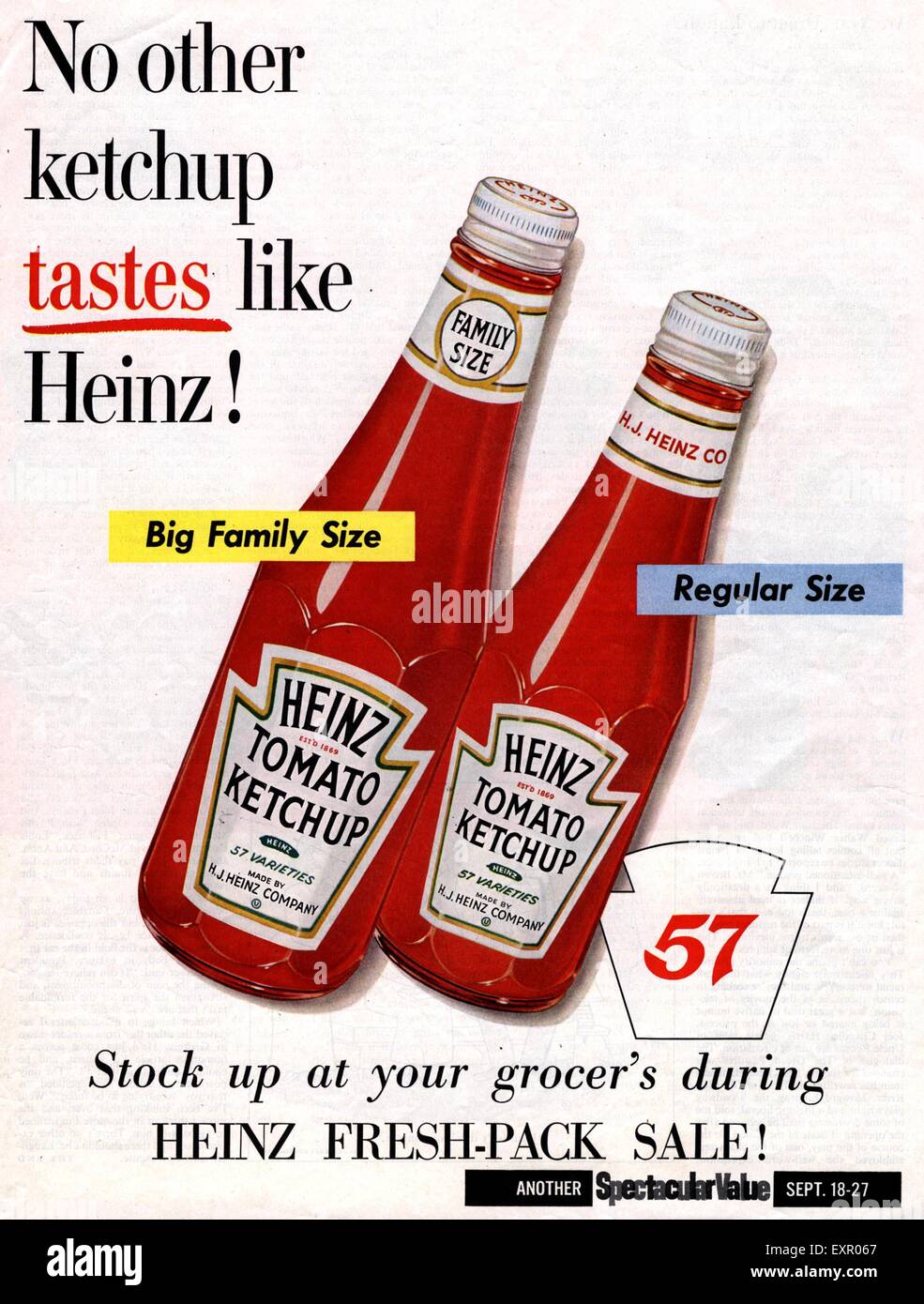 Heinz Advert High Resolution Stock Photography and Images - Alamy