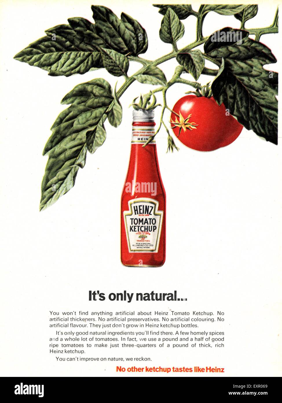 Heinz advert hi-res stock photography and images - Alamy