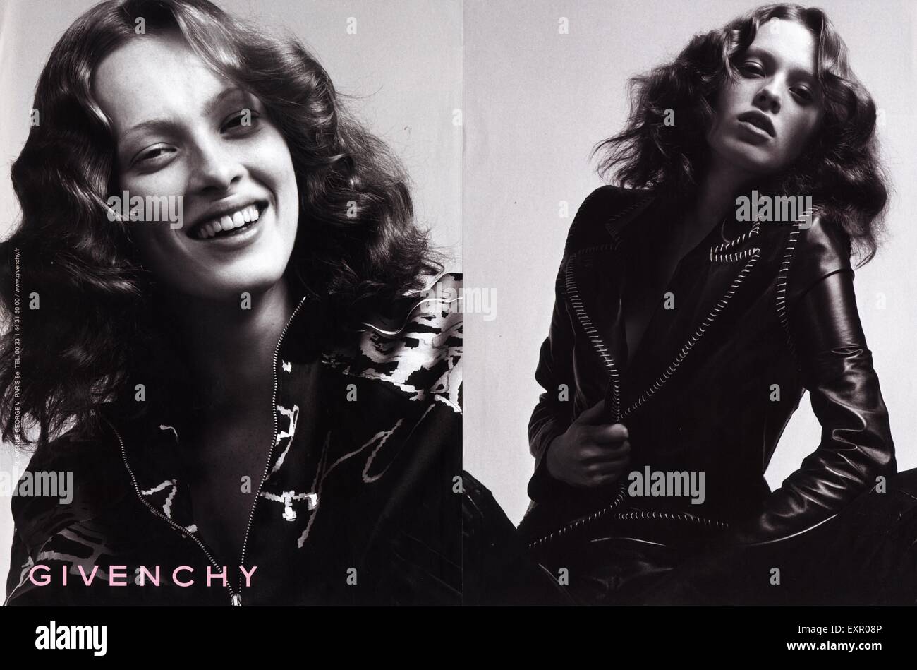 2000s UK Givenchy Magazine Advert Stock Photo - Alamy