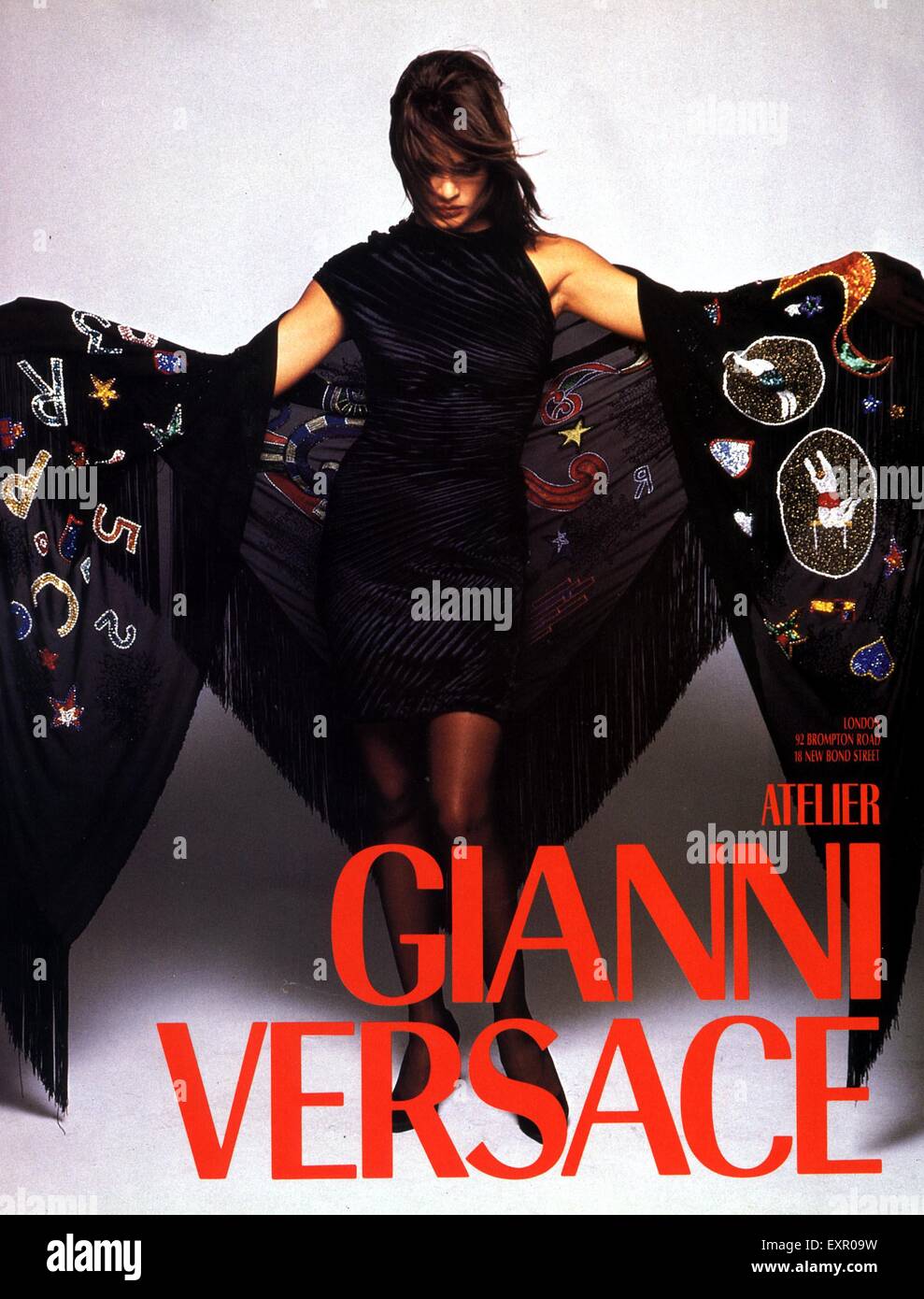 Versace fashion 1980s hi-res stock photography and images - Alamy