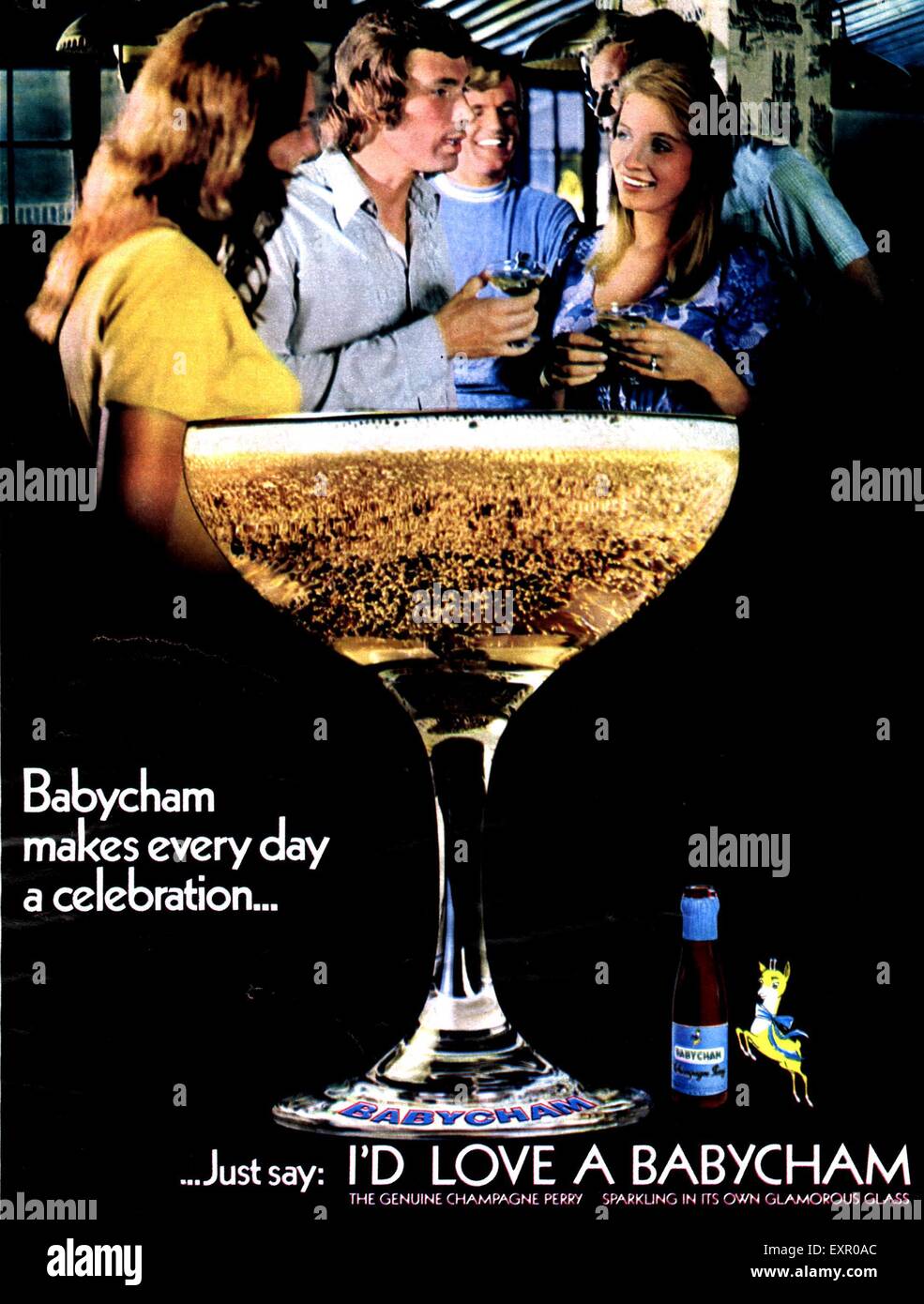 Babycham hi-res stock photography and images - Alamy
