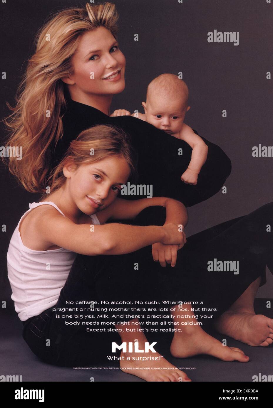 1990s USA Got Milk? Magazine Advert Stock Photo - Alamy