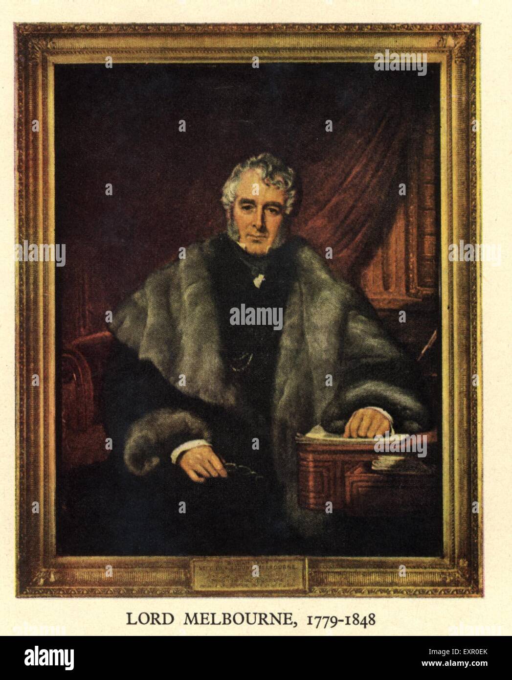 Lord melbourne hi-res stock photography and images - Alamy