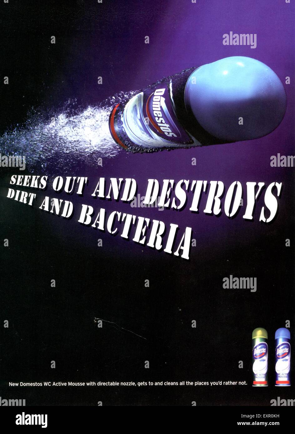 2000s uk domestos magazine advert hi-res stock photography and images ...