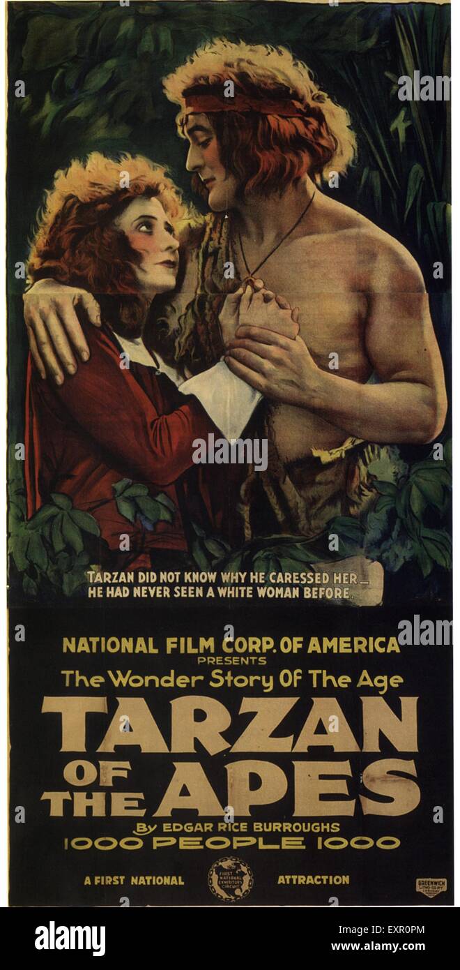 Tarzan poster hi-res stock photography and images - Alamy