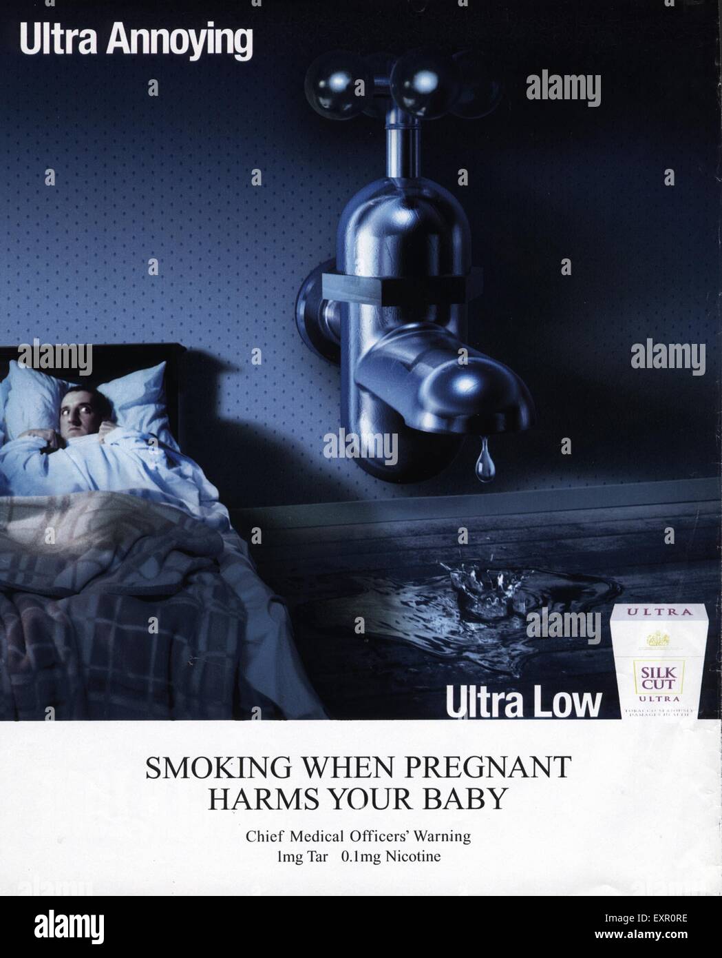 1990s UK Silk Cut Magazine Advert Stock Photo - Alamy