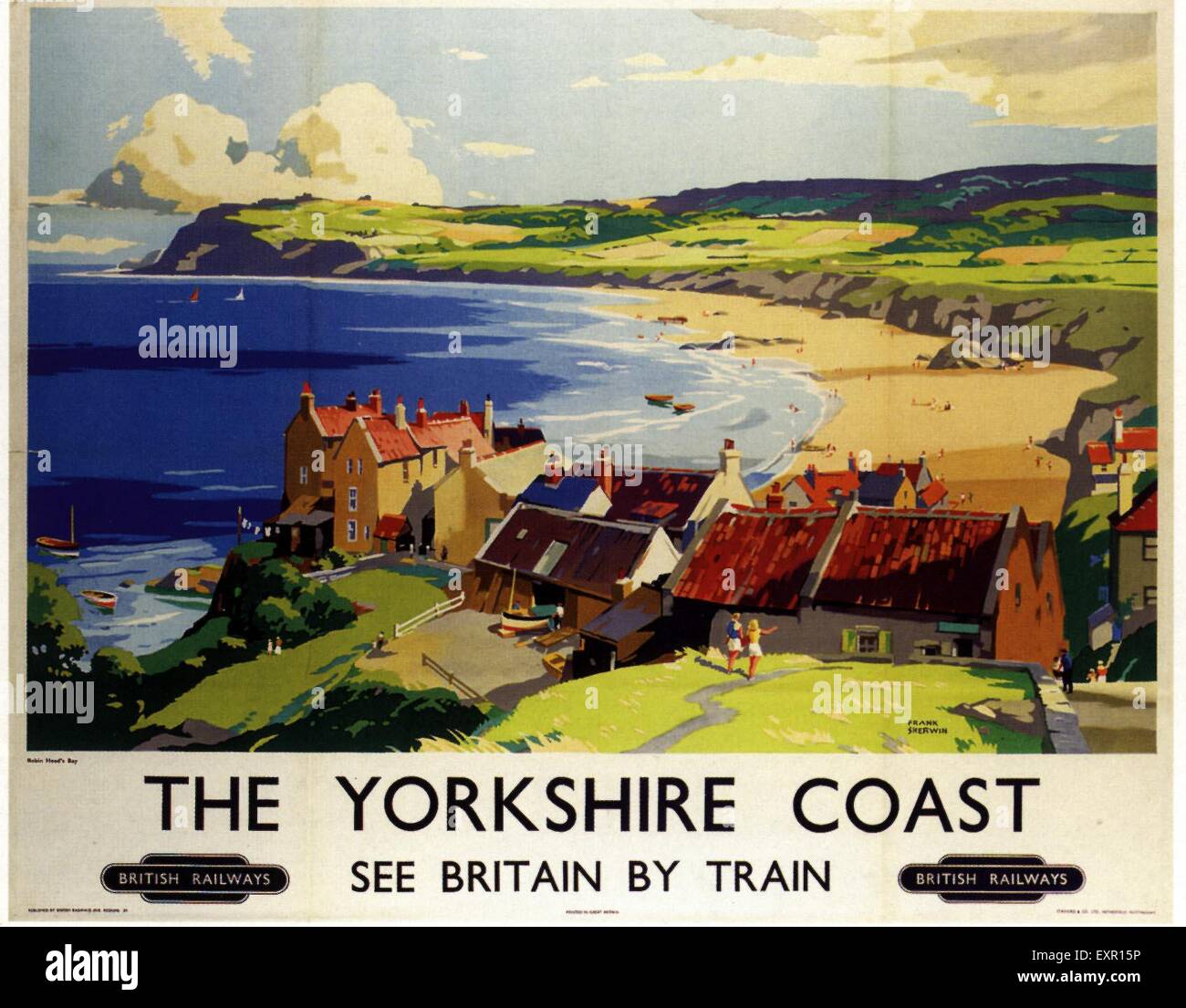1930s UK British Rail Poster Stock Photo - Alamy