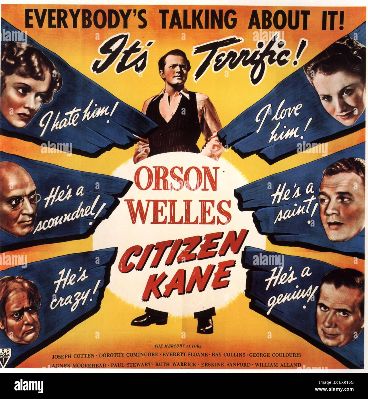 Citizen kane poster hi-res stock photography and images - Alamy