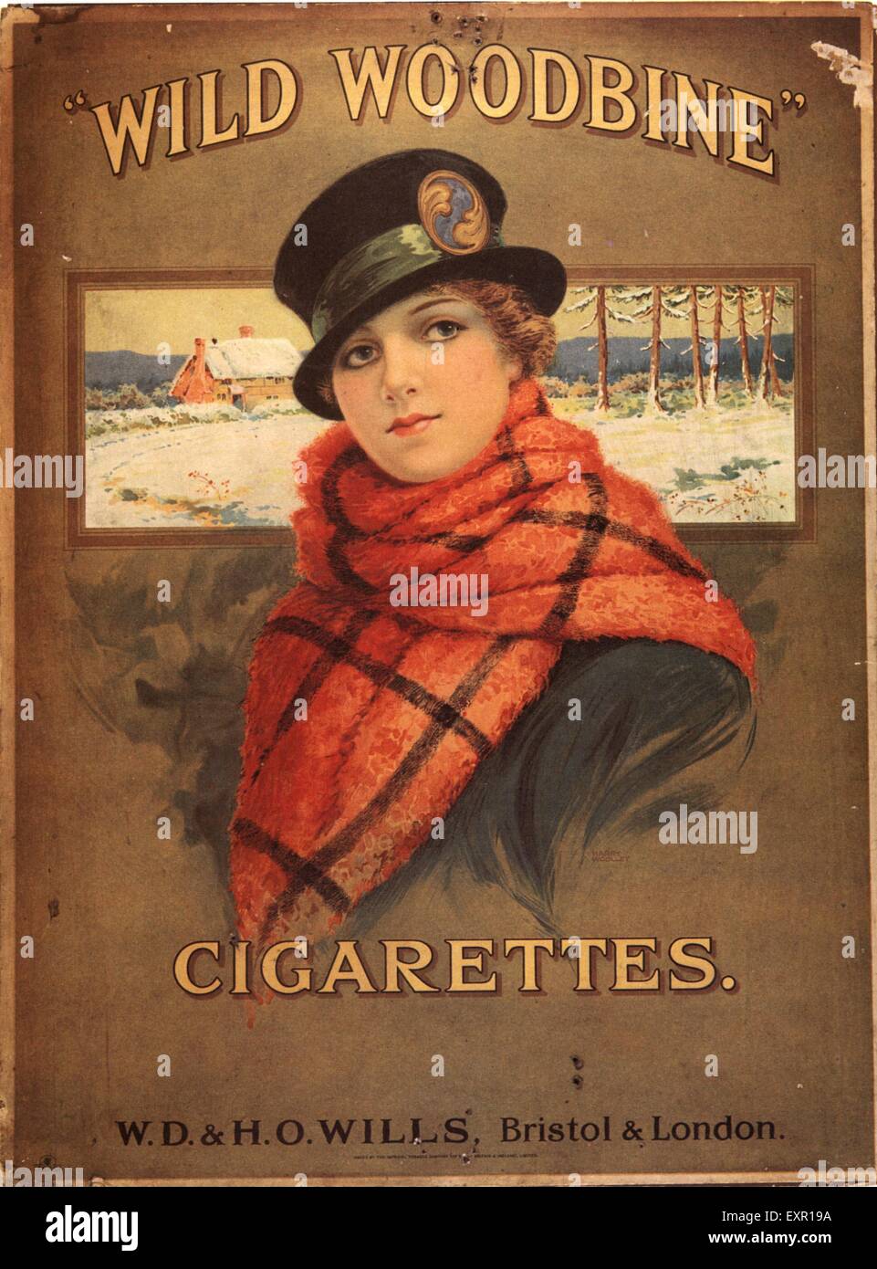 1910s UK Will's Magazine Advert Stock Photo - Alamy